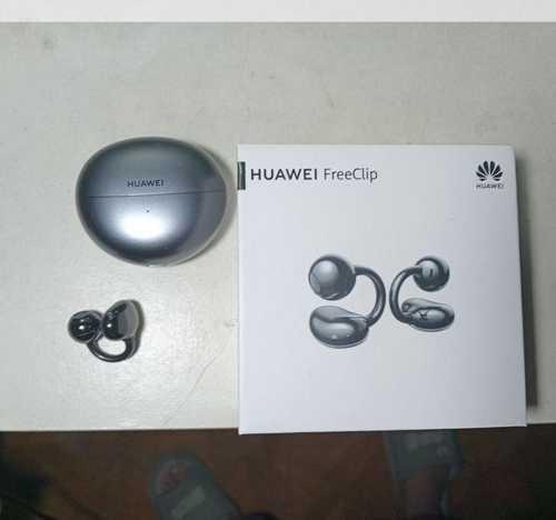 Беспроводные наушники huawei freeclip