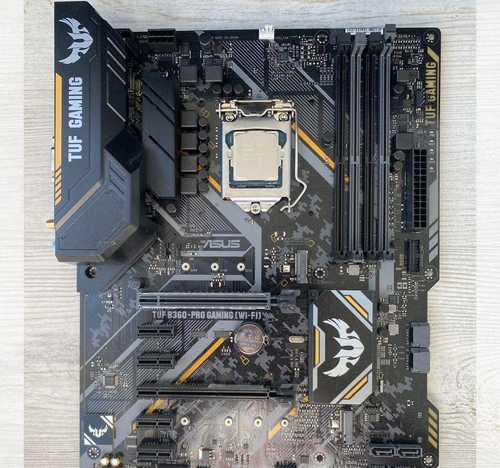 Комлект Asus Tuf B360 Pro Gaming   i3 8100