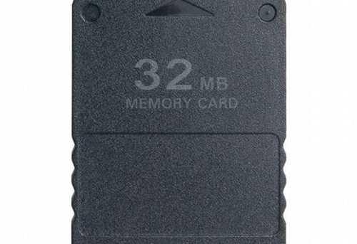 Карта памяти для PS2 Memory Card 32 MB