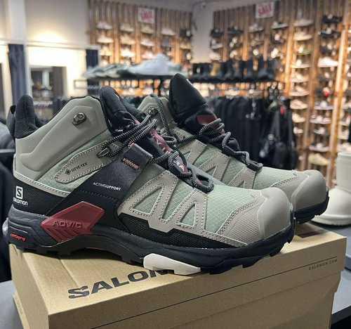 Кроссовки зима термо Salomon x ultra