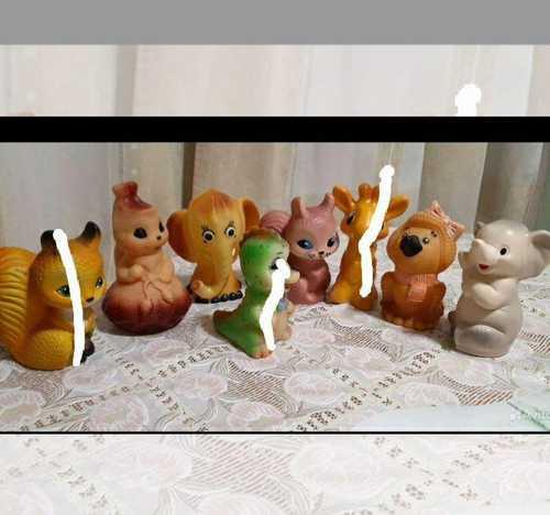 Резиновые игрушки СССР