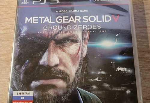 Metal Gear Solid 5 - Ground Zeroes (PS3)