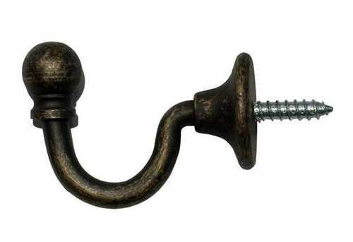 Крючок-держатель для штор из латуни