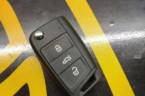 Корпус ключа Volkswagen golf 7