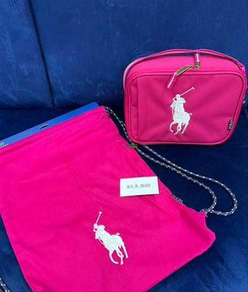 Ланчбокс и сумка мешок Ralph Lauren