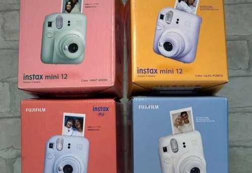 Фотоаппараты Instax mini 12 новые