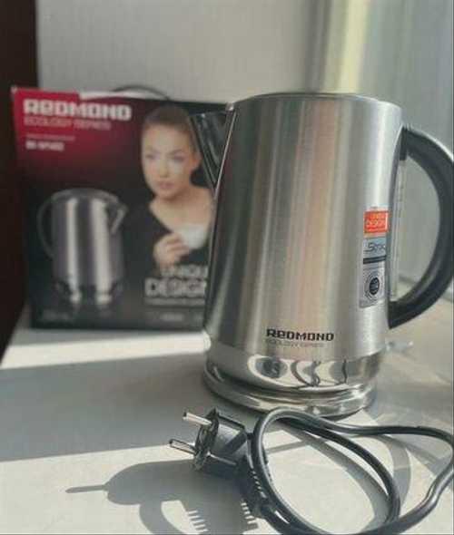 Электрический чайник redmond RK-M1482, серый метал