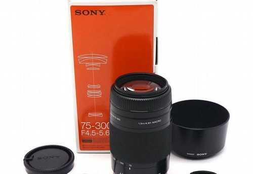 Sony 75-300mm f/4.5-5.6 (SAL75300) в упаковке