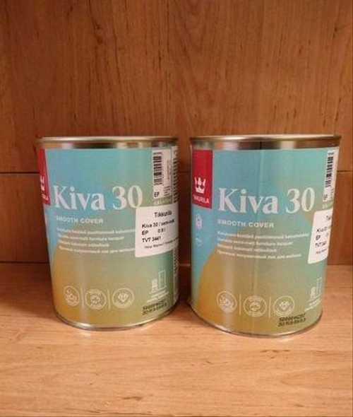 Лак для мебели акриловый Tikkurila Kiva 30 (0.9 л)