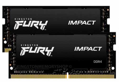 Озу Kingston fury Impact Gaming Memory 32 Г 397408