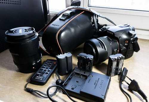 Фотоаппарат "Sony A65 Kit 18-55, 18-200 Tamron"