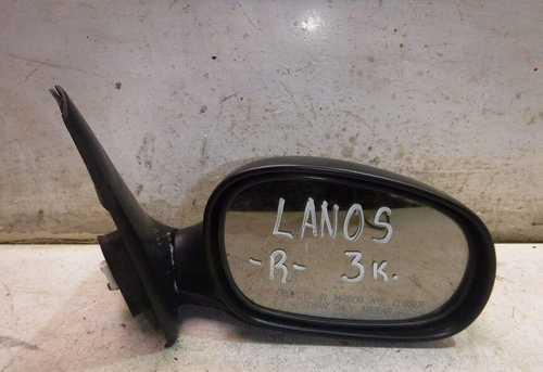 Зеркало правое электрическое Daewoo Lanos