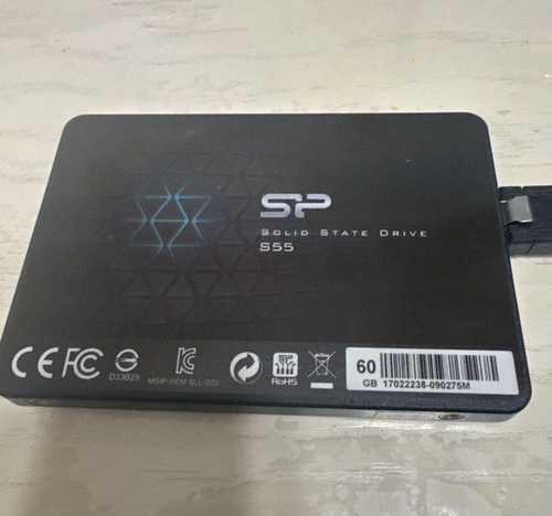 Ssd 60gb silicon power slim