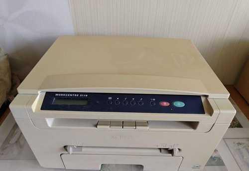 Мфу лазерное Xerox WorkCentre 3119, ч/б, A4
