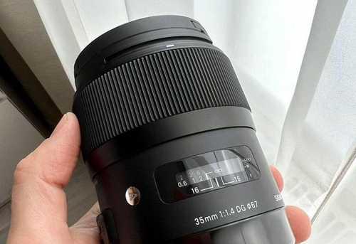 Sigma 35 mm 1.4 Art Canon EF
