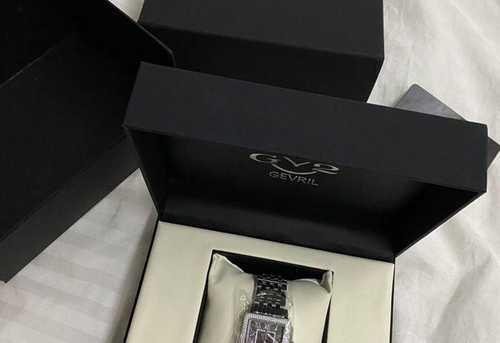 Часы с бриллиантами Gevril под Cartier оригинал