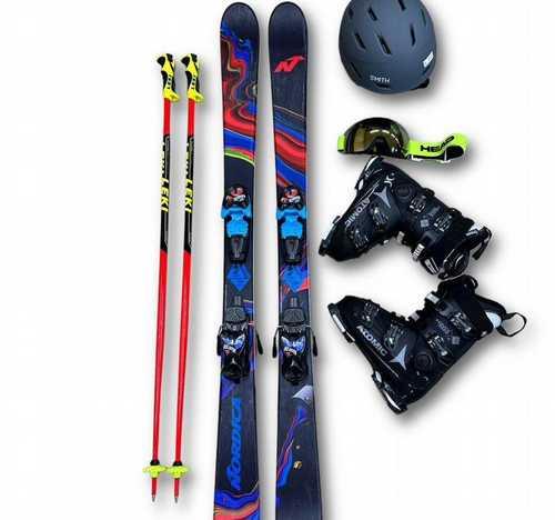 Горные лыжи Nordica ace j, 138 см