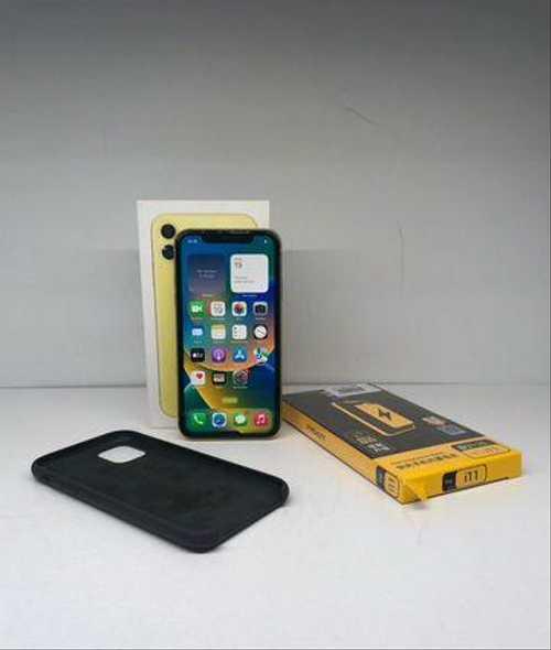 iPhone 11 256gb акб 79, чехол, новая батарея