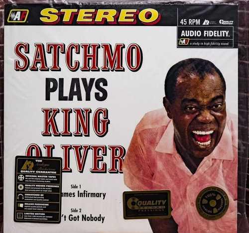 Louis Armstrong - Satchmo Plays King Oliver 12-Inch Single