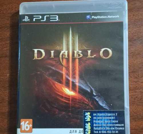 Диски на ps3 diablo