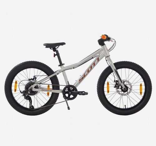 Велосипед Scott Roxter 20 Raw alloy/silver детский