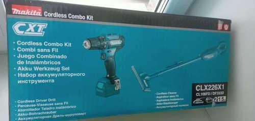 Шуруповерт makita+ пылесос