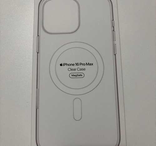 Чехол iPhone 16 pro max clear case