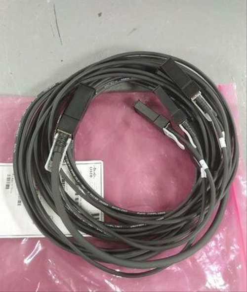 Кабель Cisco qsfp-4SFP10G-CU5M