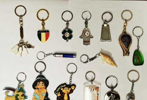 Брелоки из разных стран и просто