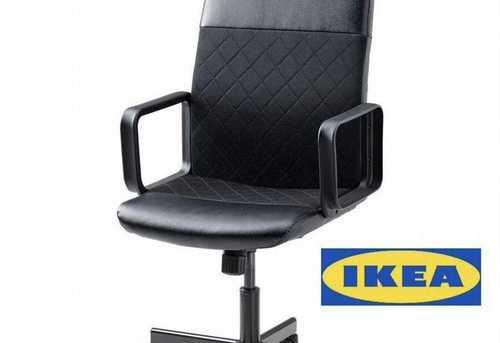 Новое компьютерное кресло Икеа Ренбергет черное