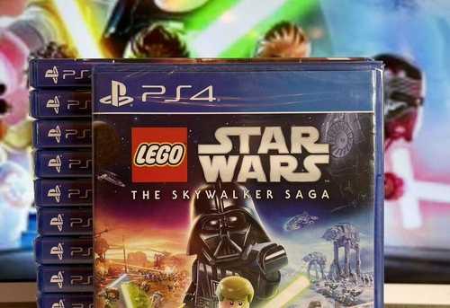 Игра lego star wars THE skywalker saga на PS4