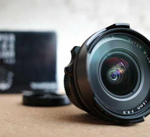 Voigtlander 15mm f4.5 II Super Wide-Heliar Leica M