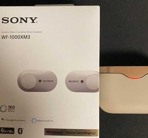 Наушники sony wf-1000xm3