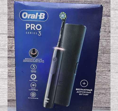 Электрическая зубная щетка Oral-B Pro 3 D505.513.3