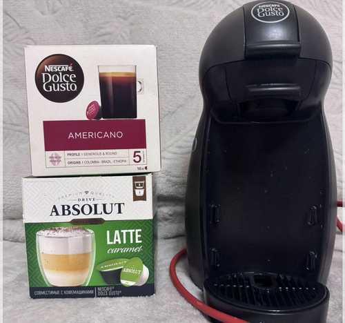 Кофеварка капсульная dolce gusto