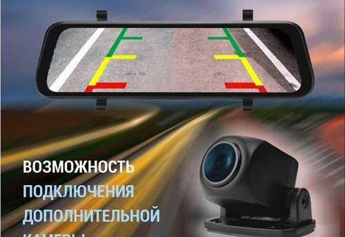 Видеорегистратор mirror city GPS wifi DUO