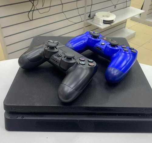 Sony playstation 4 slim 1tb 2 джойстика