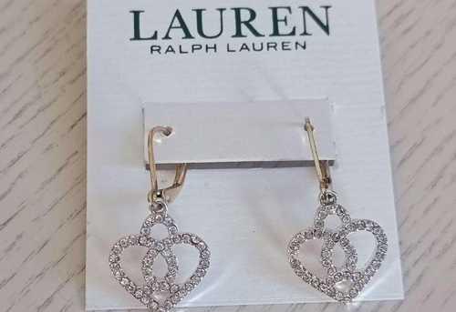 Серьги Ralph Lauren оригинал