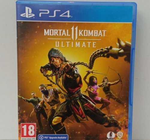 Игровые диски. Sony Playstation 4 Mortal Kombat 11 Ultimate