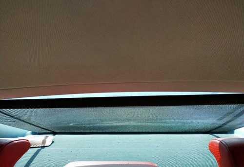 Полка со шторкой и дверные карты чёрные Audi A6 C6