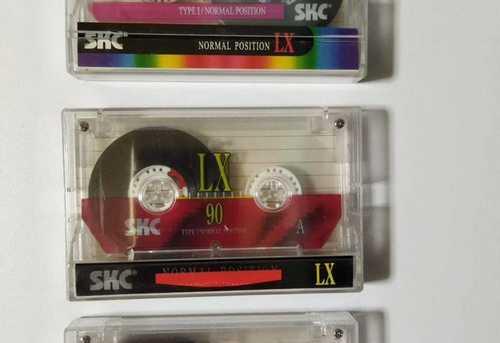 Аудиокассеты SKC-LX90, красные