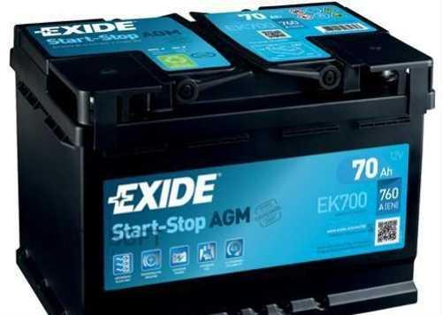 Exide EK700 exide EK700 AGMаккумуляторная батарея