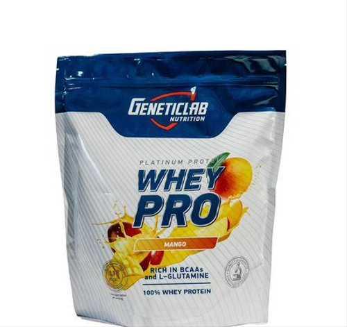 Протеин Geneticlab whey PRO 1000 г Манго