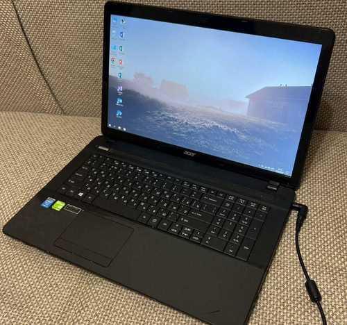 Современный ноутбук Acer i5 17.3/6 gb/SSD NEW/ Nvi