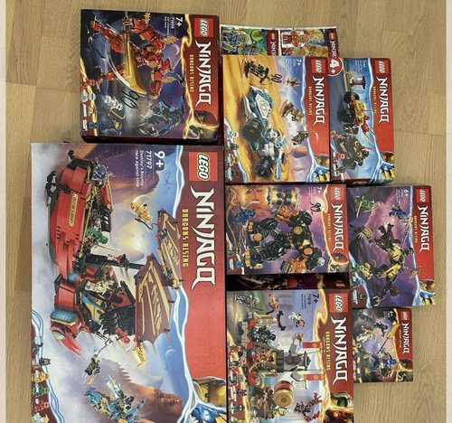 Lego ninjago наборы