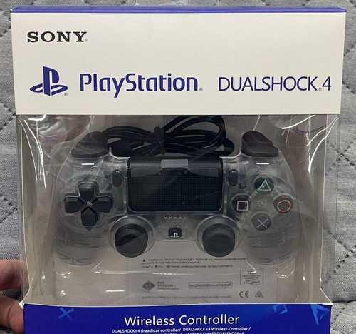 Геймпад DualShock 4 прозрачный