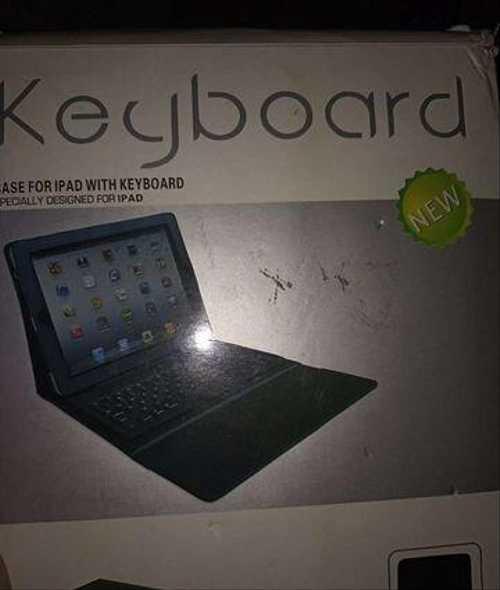 iPad keyboard клавиатура с чехлом новая