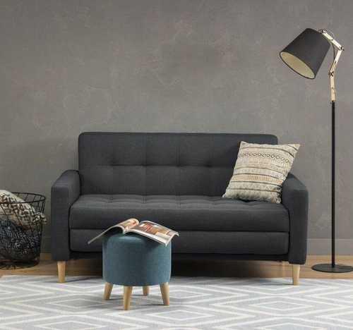 Диван раскладной новый Нумо Мини Textile Grafit