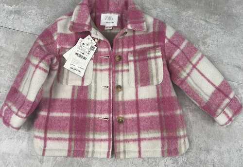 Куртка рубашка zara 98