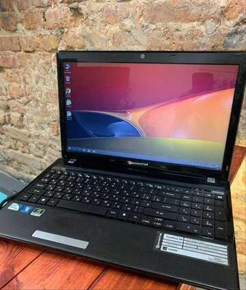 Ноутбук packard bell TM85